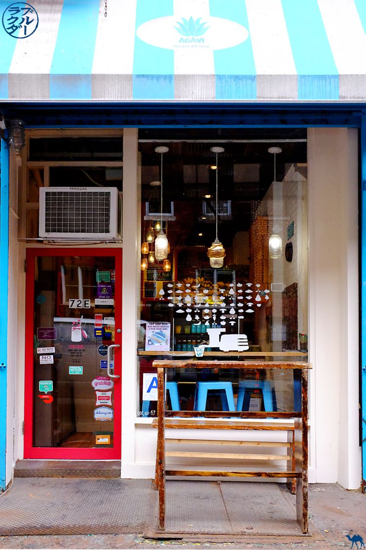 Sélection de Bars à Jus de fruits à NewYork - Le Chameau Bleu