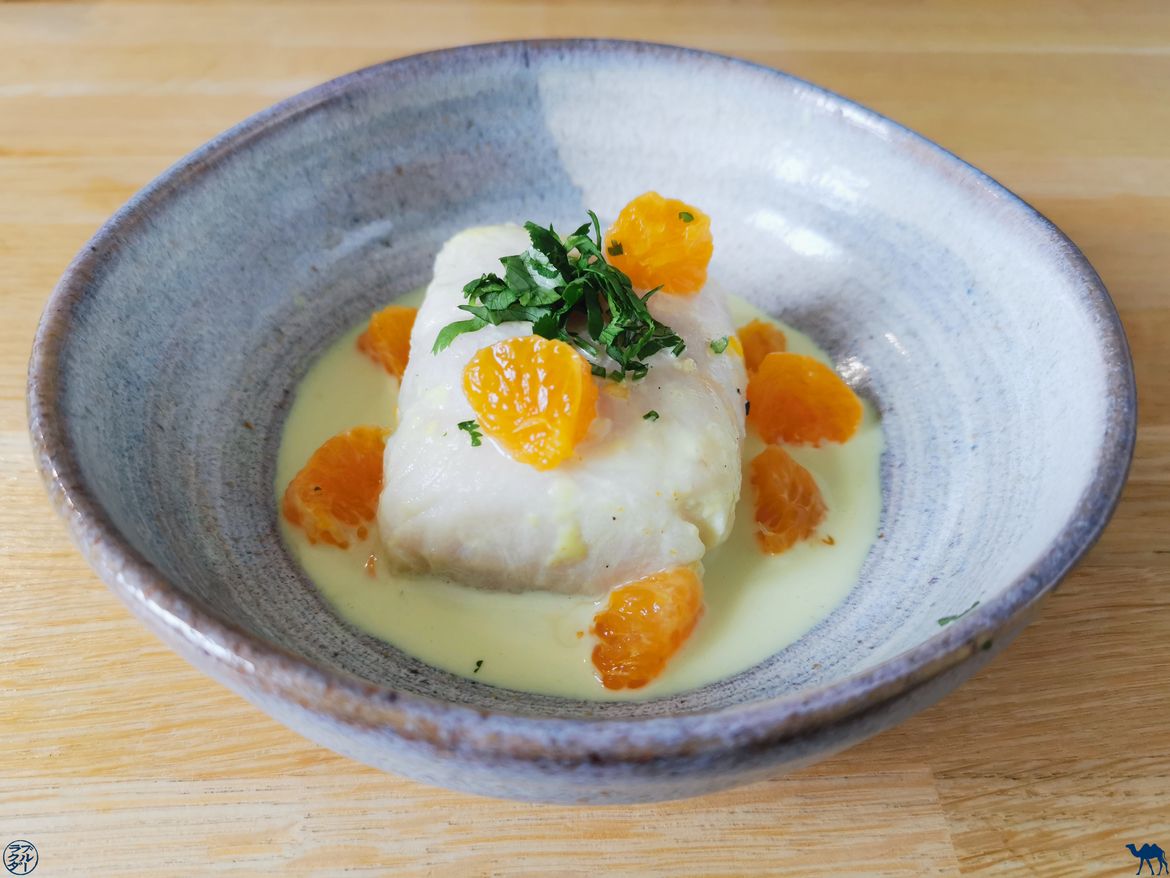 Recette - Cabillaud - Coco - Clémentine - Le Chameau Bleu
