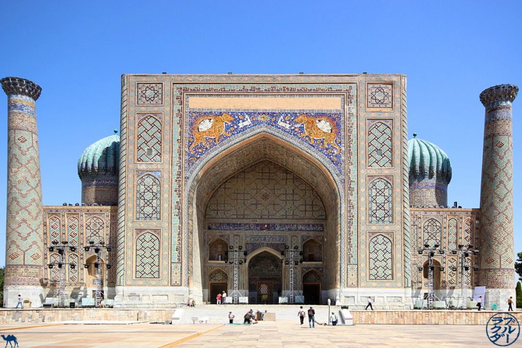 Voyage en Ouzbékistan - Samarcande - Le Chameau Bleu