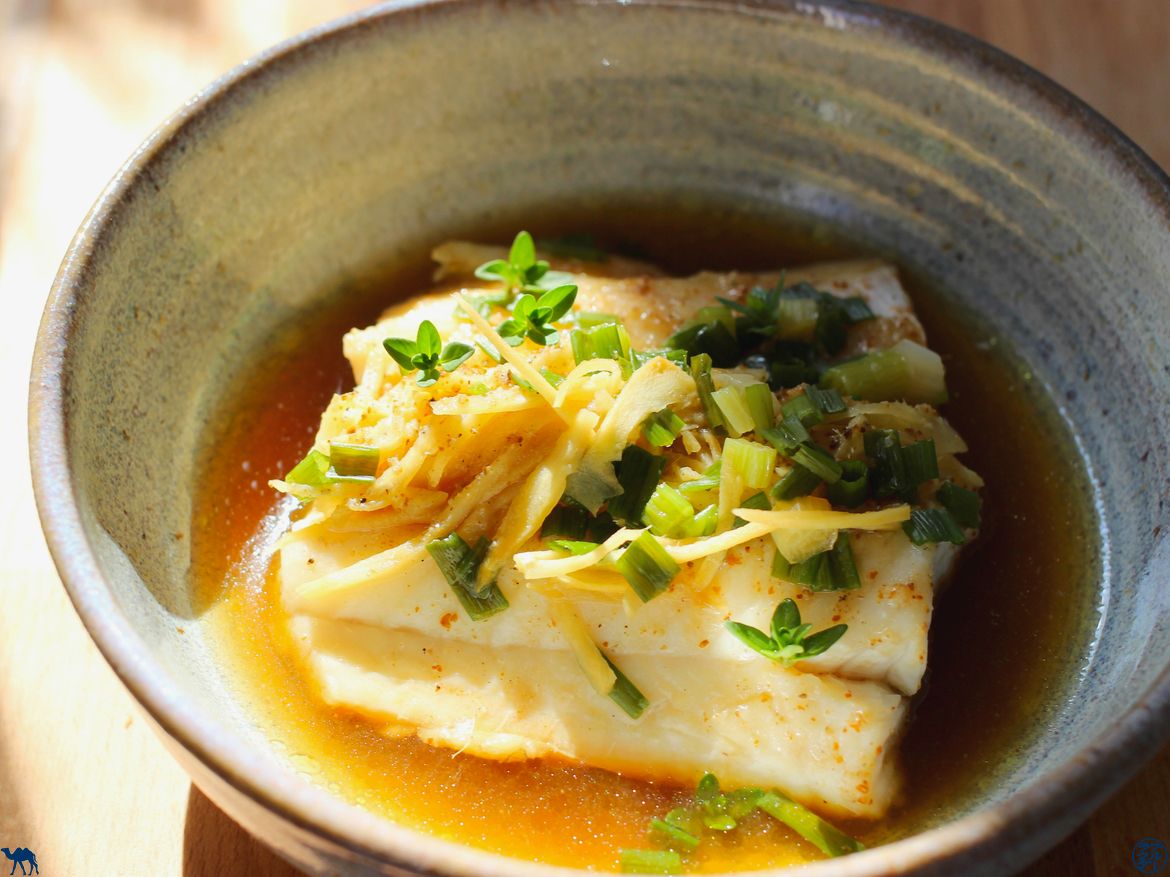 Recette de Poisson Vapeur - Gingembre - Ciboule - Le Chameau Bleu