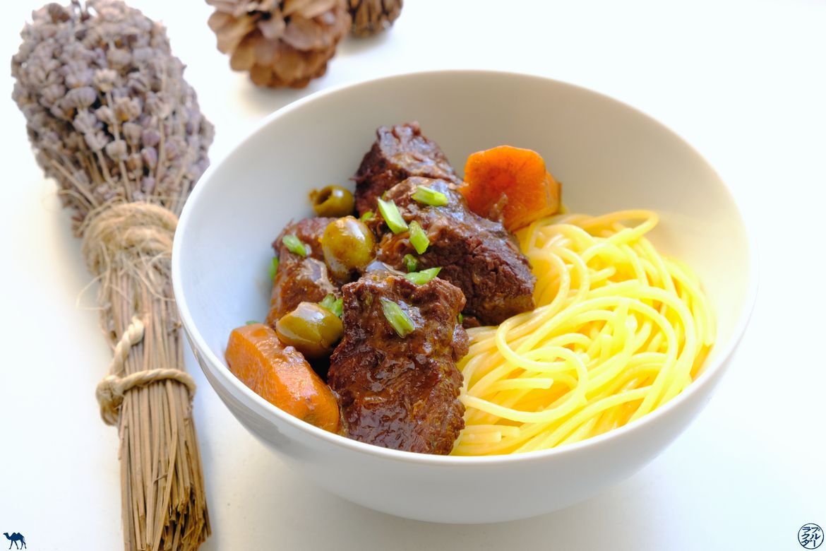 Daube Provençale de Mémé, La Recette - Le Chameau Bleu