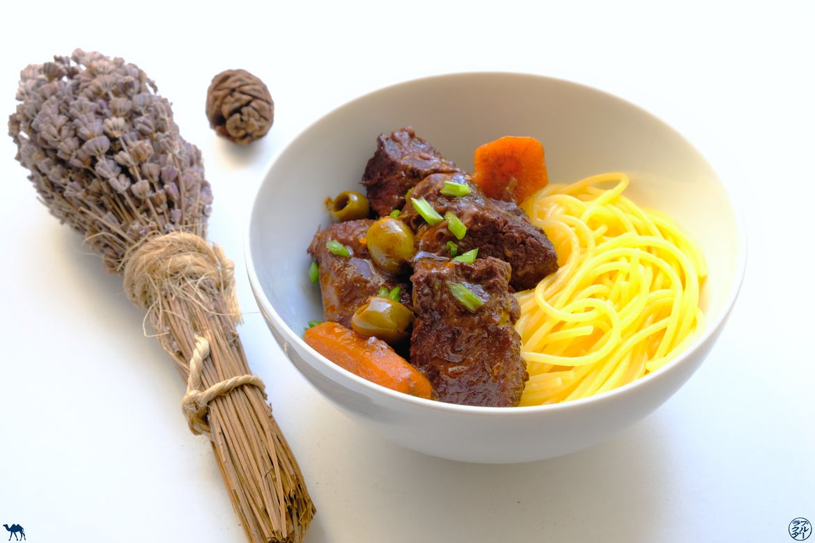 Daube Provençale de Mémé, La Recette - Le Chameau Bleu