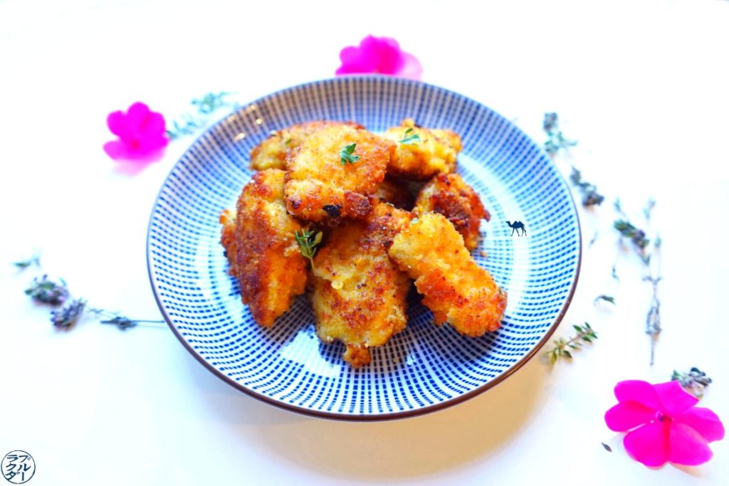 Recette du Poulet Panure Thym-Parmesan - Le Chameau Bleu